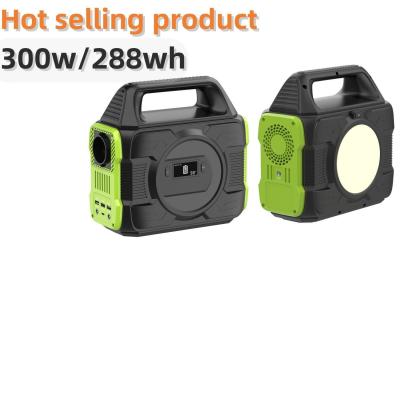 China 300W/288wh Solar Power Station Reveal Liquid Crystal Display and MPPT for Home for sale