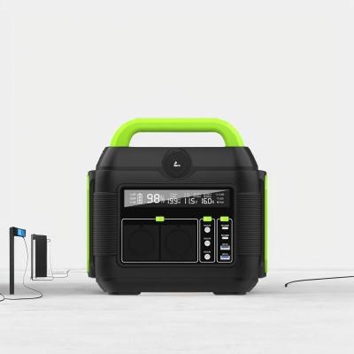 China Portable 600W Outdoor Mobile Energy Storage Power Station for Solar RV Drone Charging for sale