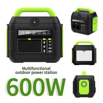 China 600W Portable Solar Generator Power Station for Home Energy Storage in North America for sale