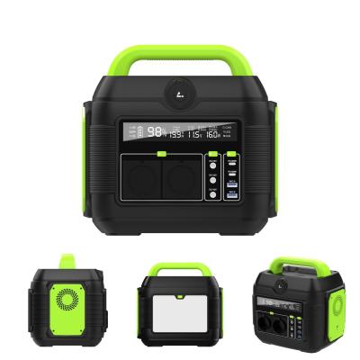 China Portable Generator Lithium Battery Mobile Power Station with AC Socket 110V 220V 600W for sale