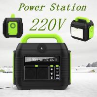 China Recyclable 220V Mobile Power Solar Balcony Portable Power Station with High Power Output for sale