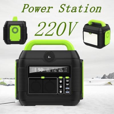China Recyclable 220V Mobile Power Solar Balcony Portable Power Station with High Power Output for sale