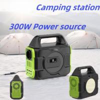 China EU AC Socket 300W Recyclable Lithium Battery Pack Solar Generator for Outdoor for sale