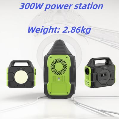 China 300W Portable Power Station 288wh Outdoor Solar Generator S3 for Camping and RV Power for sale