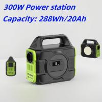 China 300W AC/DC Output Socket 220V Emergency Power Portable Mobile Power Station for Balcony Drone Computer for sale