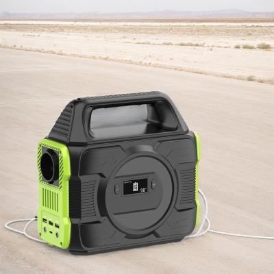 China EU AC Socket Compatible All 300W Portable Solar Generator for UAV RV Maintenance-Free for sale