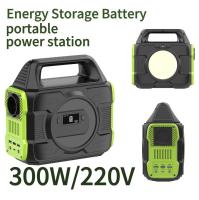China S3 300W Mini off Grid Solar Energy System Portable Solar Power Bank with EU AC Socket for sale