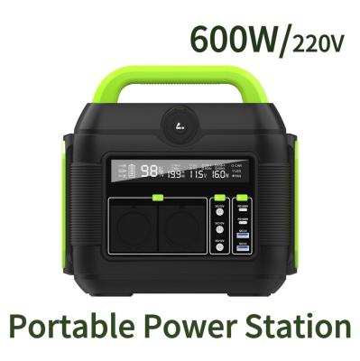 China Adventure Camping Essential 600W Outdoor Portable Power Bank with Customizable Colour for sale