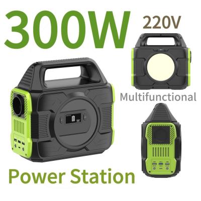 China 300W 220V Portable Magnetic Power Station for Solar Products Reveal Liquid Crystal Display for sale