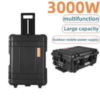 China 3000W LiFePO4 Battery Portable Power Station 2024 Priced Battery Removable May Not for sale