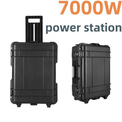 China ABS Alloy ST-70 2024 Portable Power Station Solar Generator 3000W 4000W 5000W 6000W 7000W for sale