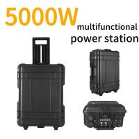 China 8000W Peak Power Portable Solar Power Station 2000W 220V 2000wh Emergency Power Supply for sale