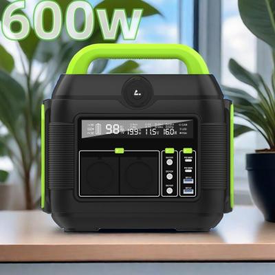 China MPPT Solar Generator 600W 576Wh 14.4V 40Ah 160000mAh Reveal LCD Portable Power Station for sale