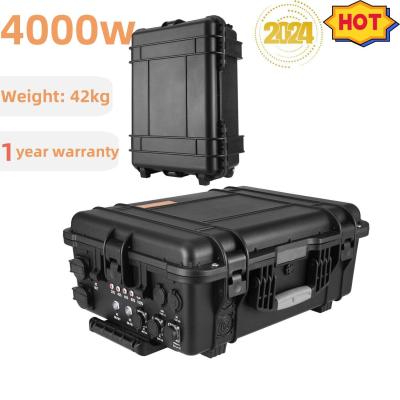 China 3000W 4000W Large Capacity Portable Solar Generator for RV and Outdoor 6-7h Charging Time for sale