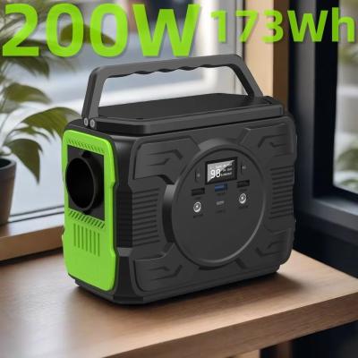China Battery Capacity 48000mAh Portable Solar Generator Power Station for Outdoor Activities for sale