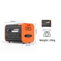 China 2000W/2200W/2400W Lifepo4 Portable Solar Generator for Emergency Charging Station for sale
