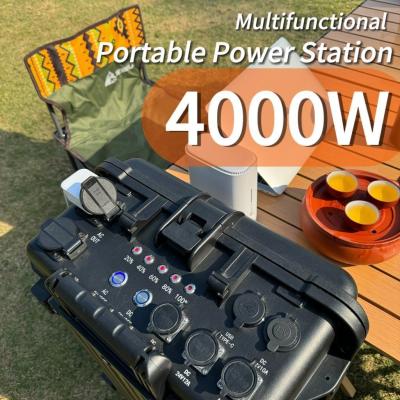 China 4000W Outdoor Camping Emergency Backup Portable Power Station with 6-7h Charging Time for sale