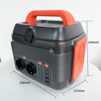 China 600W Portable Power Station Removable 576wh/14.4V/40ah Battery Capacity Solar Generator for sale