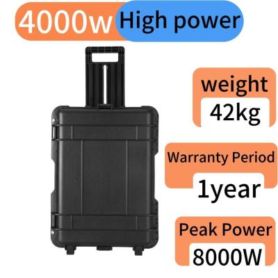 China LT-40 4000W/3840wh Solar Generator AC Output 110V/220V for Sustainable Outdoor Energy for sale