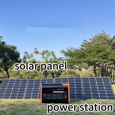 China 51.52V40ah 3.22V*16s Battery Capacity Solar Generator 2200W with 2500W Solar Panels for sale