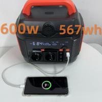China Simple and Safe On-Board Power Station 600W288wh Solar Generator with Un AC Socket for sale