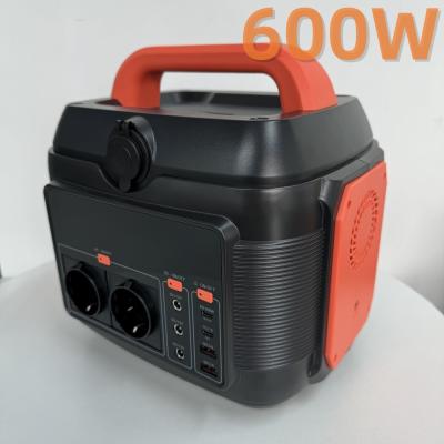 China 600W Type-C Pd 100W Sine Wave Lithium Battery Overtemperature Protection Ja AC Socket for sale
