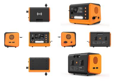 China LiFePO4 Multifunctional Solar Generator for Outdoor Household Emergency Power Station for sale