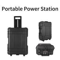 China AC Pure Sine Wave Solar Mobile Power Station with 4000W Output and Multiple Outlets for sale