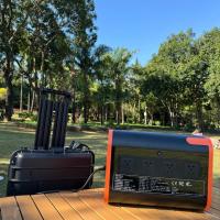 China 800W Solar Input 2048wh2200wh Outdoor Power Station with and Life Span 2000 Times for sale