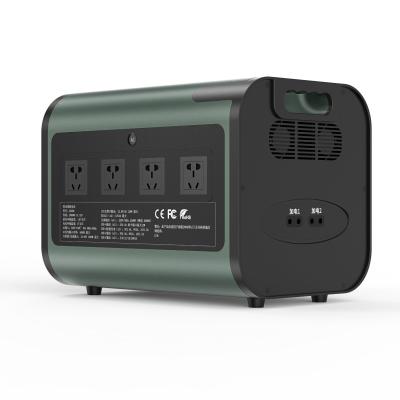 China 800W Max Solar Charging Vehicle-Mounted Outdoor Portable Power Station for All Devices for sale