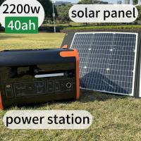 China 2200W Constant Power Can Drive 4000W Portable Power Station for Emergency and Outdoor for sale