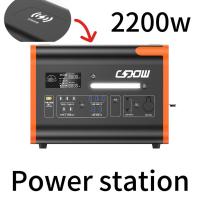 China 1800W-2400W Black AC/DC Inverter Emergency Energy Generator for Outdoor Activities for sale