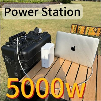 China Large Capacity 5000W/7000W Pure Sine Wave Mobile Power Station for Outdoor Adventures for sale