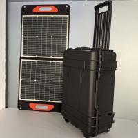 China Outdoor Energy Storage LiFePO4 Battery 4000W Portable Solar Panel Camping Power Station for sale