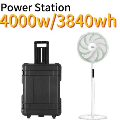 China 8000W Peak Power Portable Solar Generator 3840wh Emergency Energy Storage Power Station for sale