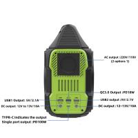 China 300W 288wh 20Ah Lithium Battery Backup Solar Power Station Charging Time 5-7hour S for sale