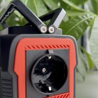 China North America Market Camping Dynamo Power Station with Lithium Battery and Solar Panel for sale