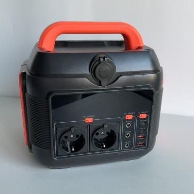 China Outdoor Emergency Portable Power Station 600W/576wh with DC Output 12-13V 10A for sale