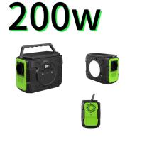 China High Mobility Portable Solar Power Station with 4W LED Light Steady on and 200W Output for sale