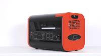 China 2200W40ah Wireless Charging Solar Energy Storage Power Station in Hot Orange with Black for sale