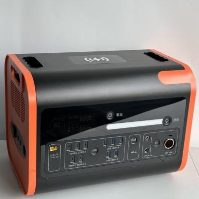 China Sell 2200W High Capacity Lithium Battery Portable Power Station for Fast Charging for sale