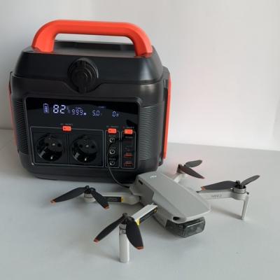 China 600W Outdoor Lithium-Ion Battery Power Station with LED Lighting and QC3.0 Output for sale