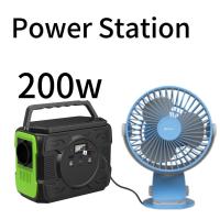 China Affordable and 200W Outdoor Mobile Power Station with USB1/USB2 Exportation 5V/2.1A for sale