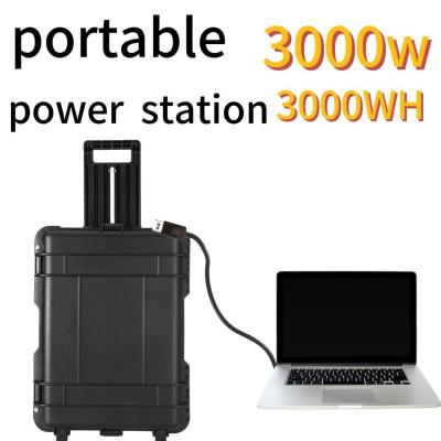 China 2000W/3000W Outdoor Emergency Portable Power Station with Multiple Protection Function for sale