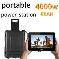 China 4000W80ah/UPS Pure Sine Wave BMS Battery Powered System for Portable Energy Solution for sale