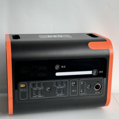 China 1000W Portable Generator Outdoor DC AC Input Output 2200W Power Station for Long-lasting for sale
