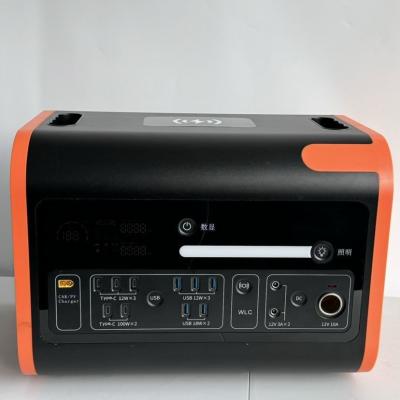 China Portable Power Station 2200W Pure Sine LiFePO4 UPS Backup Battery for Outdoor Camping for sale