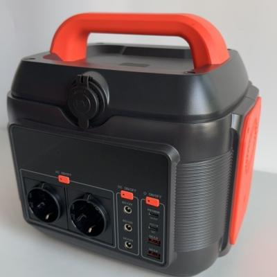 China Outdoor Mobile Power Station with 600W Solar Panel Charging and Sinusoidal Wave Output for sale