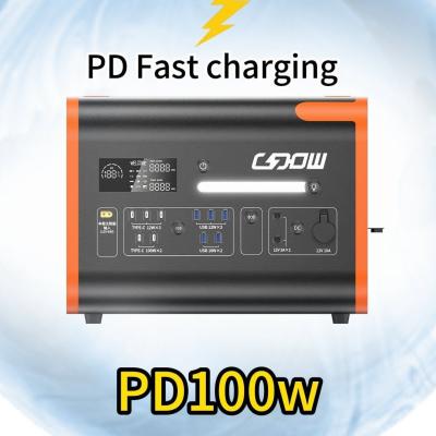 China 2200W Portable Energy Storage Technology Outdoor Mobile Power Station for Car Charging for sale