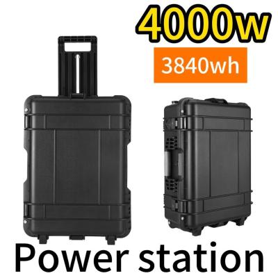 China 4000W Output Power LiFePO4 Portable Power Station for Emergency and Travel Situations for sale